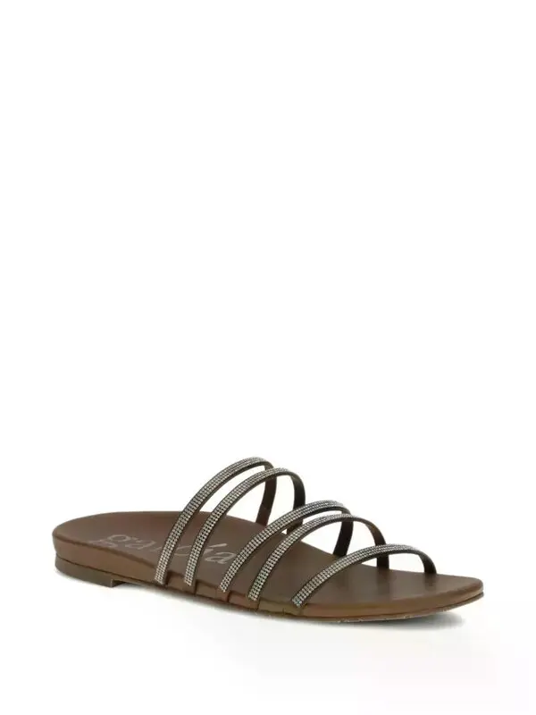 PEDRO GARCIA Beatrix Embellished-straps Sandals