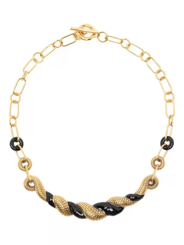 AURÉLIE BIDERMANN Tempta Chain-link Necklace - Gold