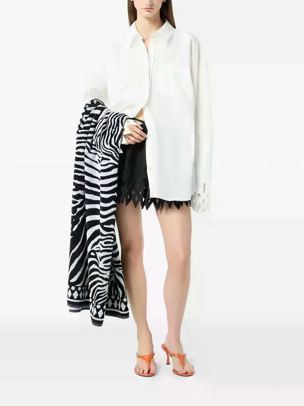Blumarine Zebra-print Beach Towel
