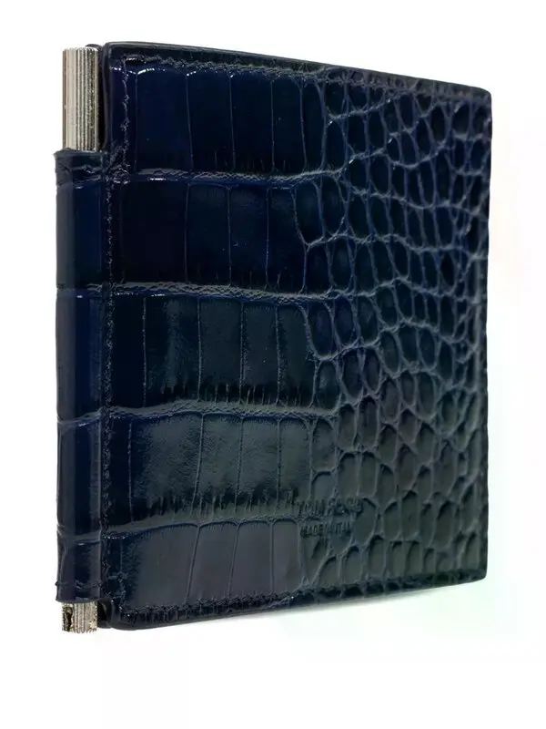 TOM FORD Crocodile-effect Card Holder