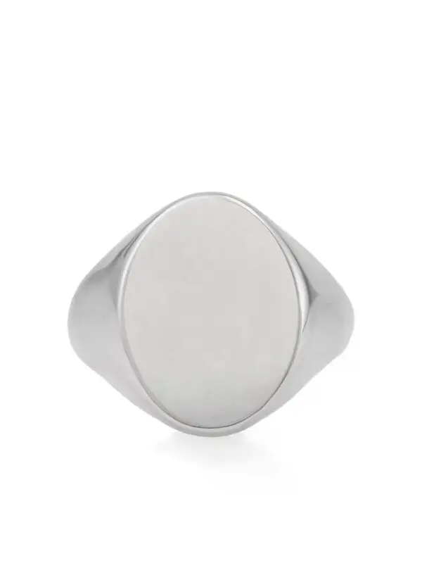 MAISON MARGIELA Chevaliere Signet Ring - Silver