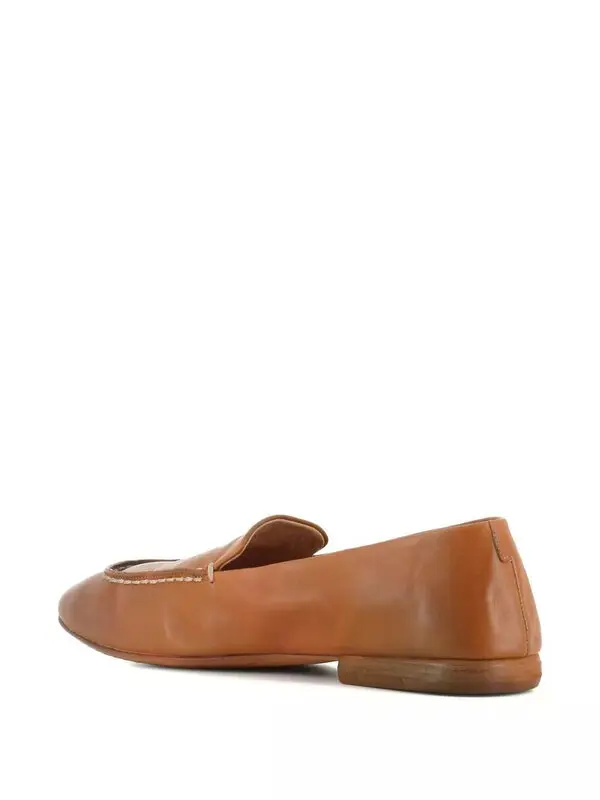 Marsèll Topstitch Detail Loafers - Brown