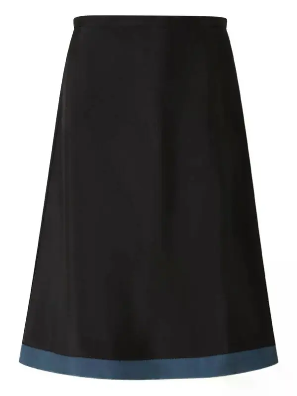 Marni Midi Skirt With Fabric Hem