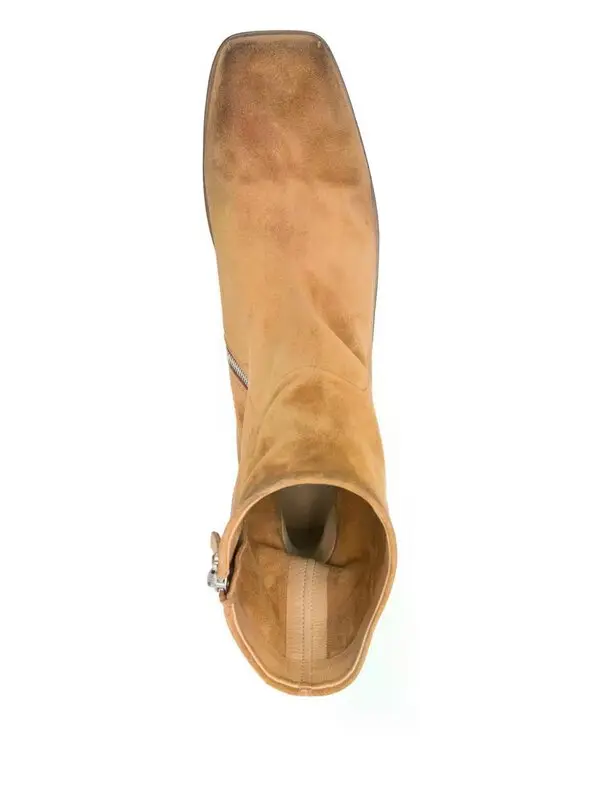 Marsèll Square-toe Boots - Brown