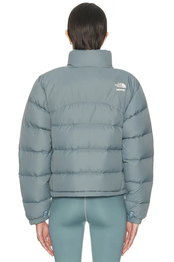 The North Face X Skims 2000 Retro Shrunken Nuptse Jacket - Sk Kyanite