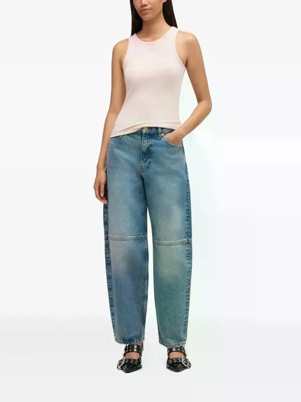 GANNI Paneled Jeans