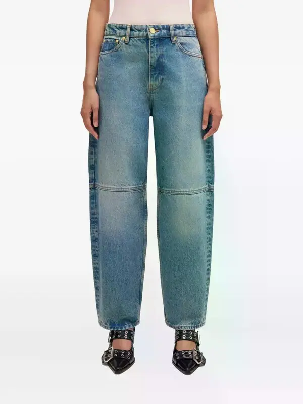 GANNI Paneled Jeans