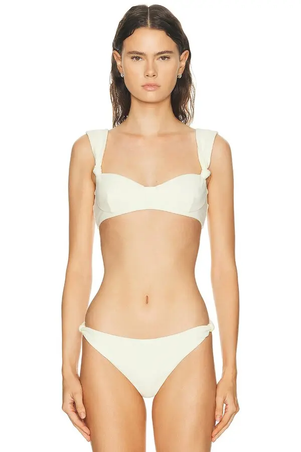 Sir The Label Playa Bikini Top - Lemon