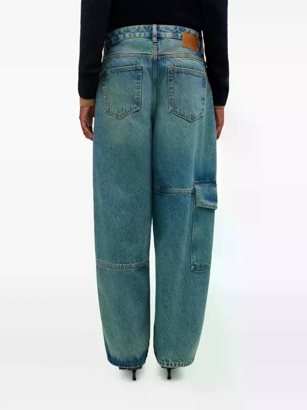 GANNI Paneled Jeans