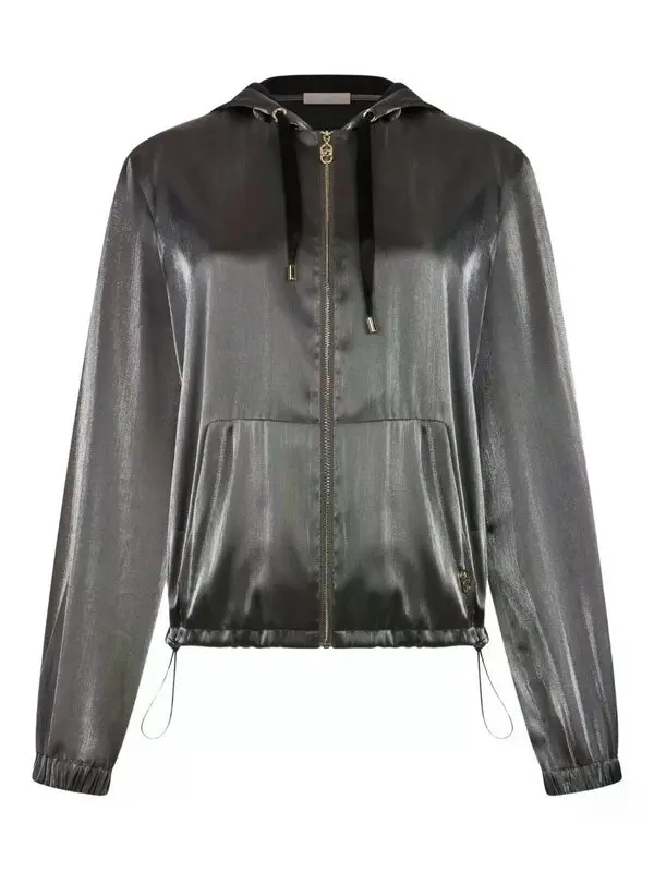 Liu Jo Laminated Hooded Jacket