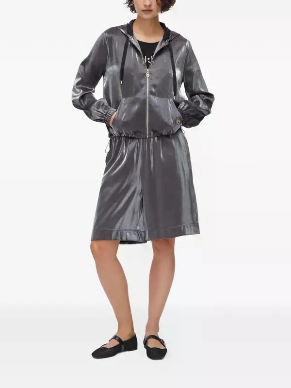Liu Jo Laminated Hooded Jacket