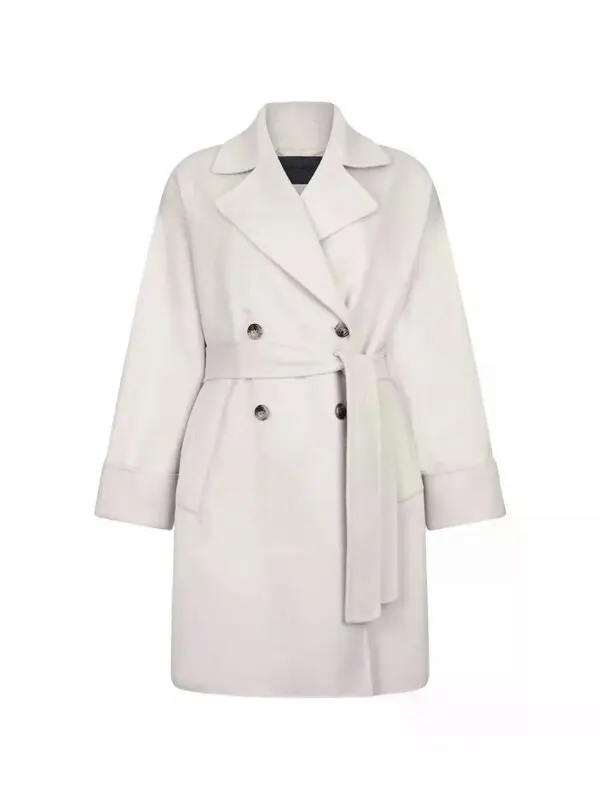 Liu Jo Double-breasted Coat With Belt