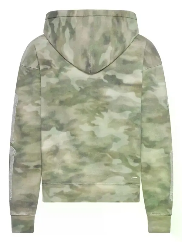 Amiri Oversized Camouflage Hoodie