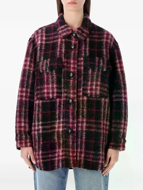 MARANT ETOILE Checked Overshirt