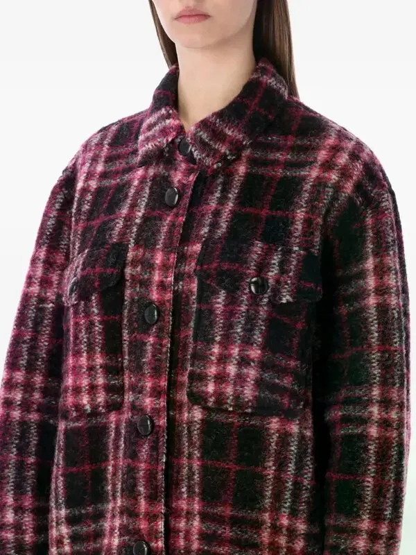 MARANT ETOILE Checked Overshirt