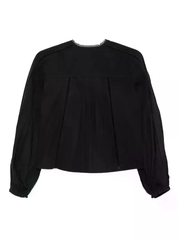 Isabel Marant Étoile Cubraly Ruffled Shirt - Black