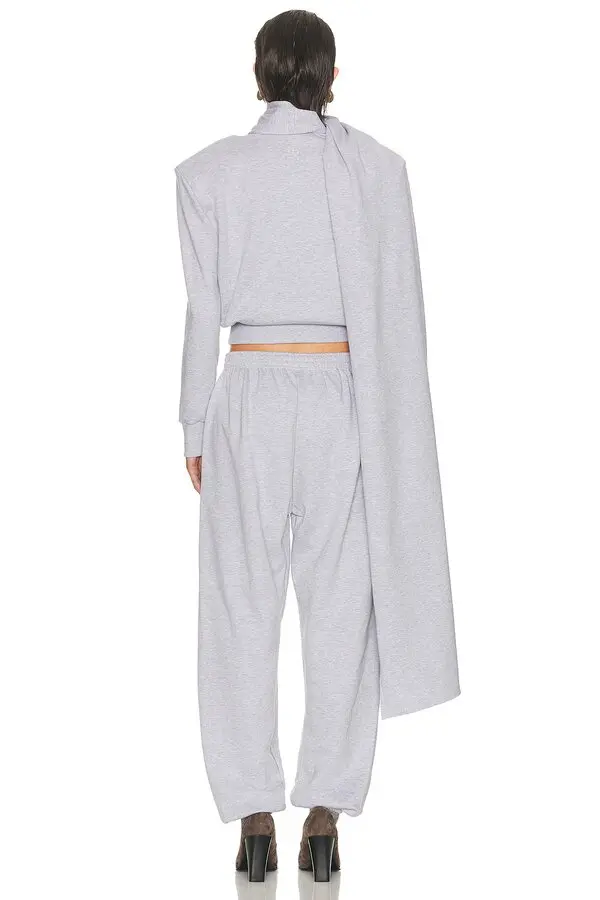 Magda Butrym Sweatshirt With Scarf