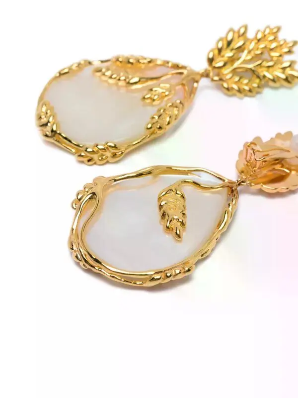 AURÉLIE BIDERMANN Françoise Leaf Earrings