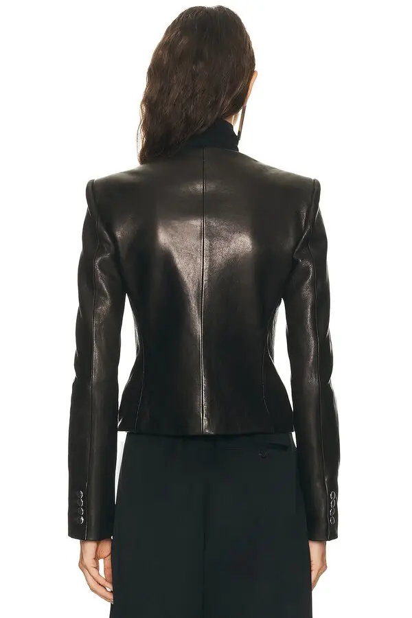 Khaite Nara Leather Jacket