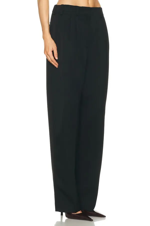 Givenchy Double Pleated Low Waist Pant