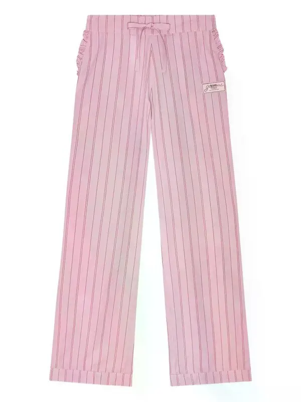 GANNI Pinstriped Trousers