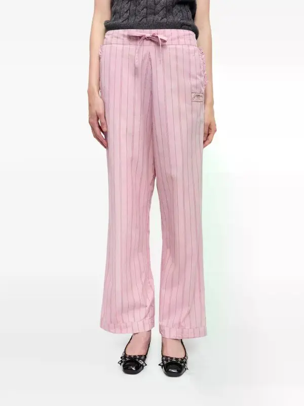 GANNI Pinstriped Trousers