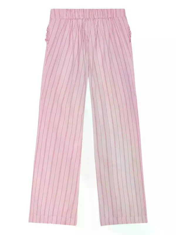 GANNI Pinstriped Trousers