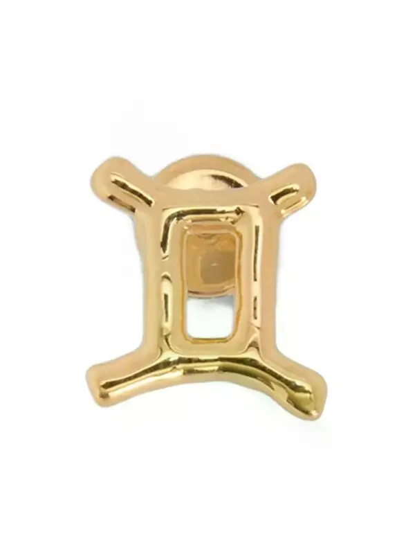 JIL SANDER Zodiac Sign Single Earring - Gold