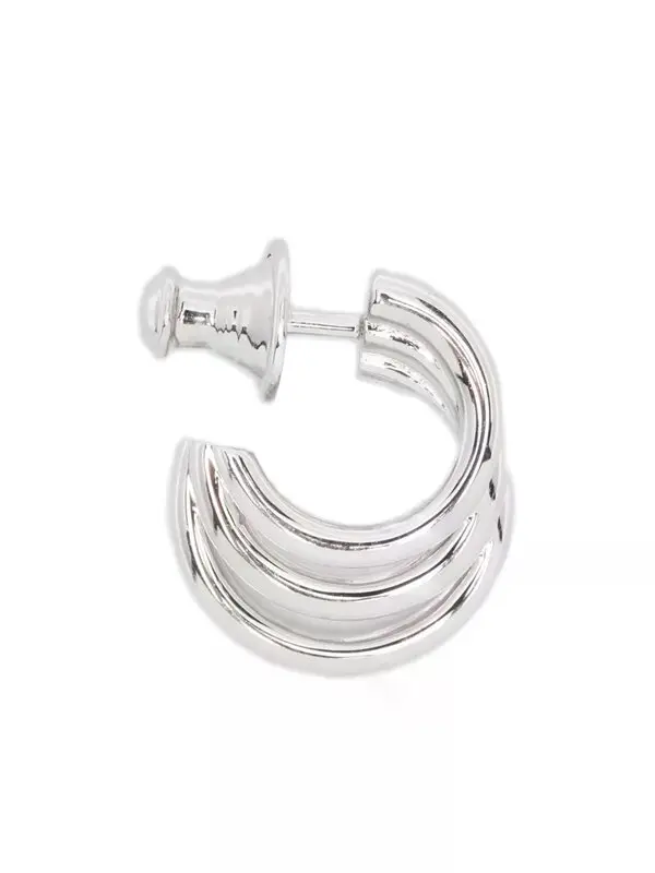 SHAUN LEANE Bound Hoop Earring - Silver