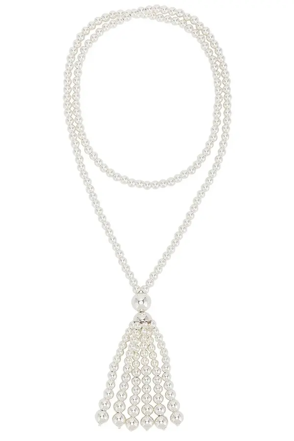 Beaufille Tassel Necklace - Sterling Silver