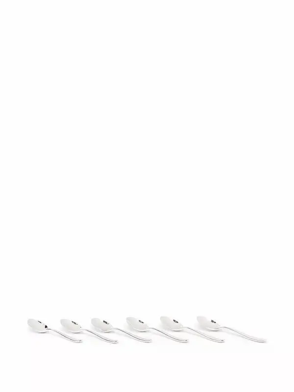 Christofle Mood 6-piece -plated Espresso Spoon Set With Chest