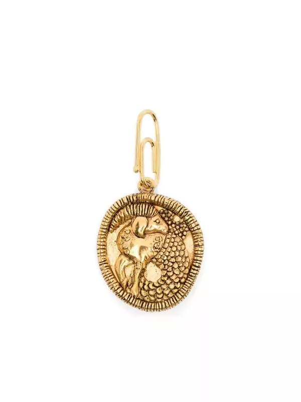 AURÉLIE BIDERMANN Capricorn Zodiac Charm - Gold