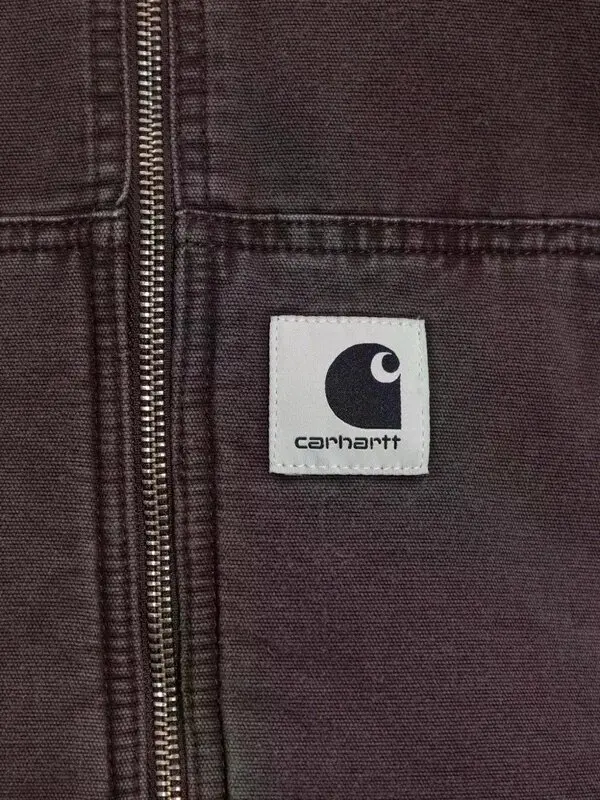 Carhartt Work In Progress Zip-up Hooded Jacket - Brown