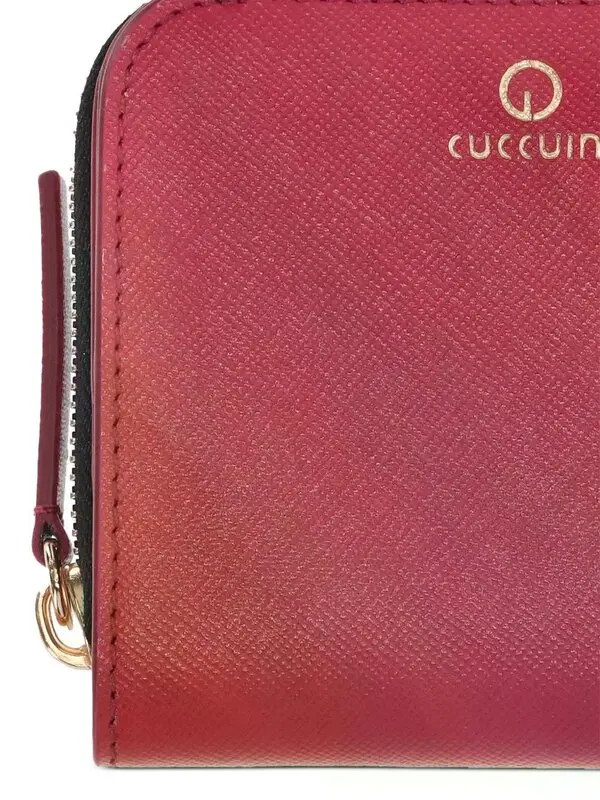 GIANNI CUCCUINI Zip Logo Wallet