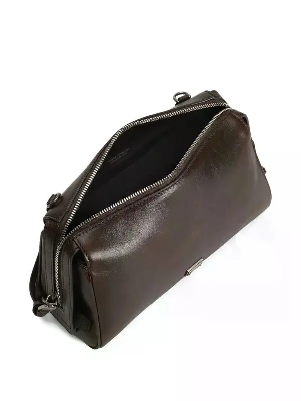 Dolce & Gabbana Vittoria Tempesta Leather Shoulder Bag - Brown