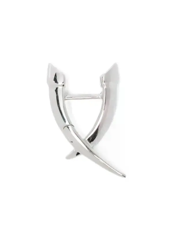SHAUN LEANE Mini Crossover Earring - Silver