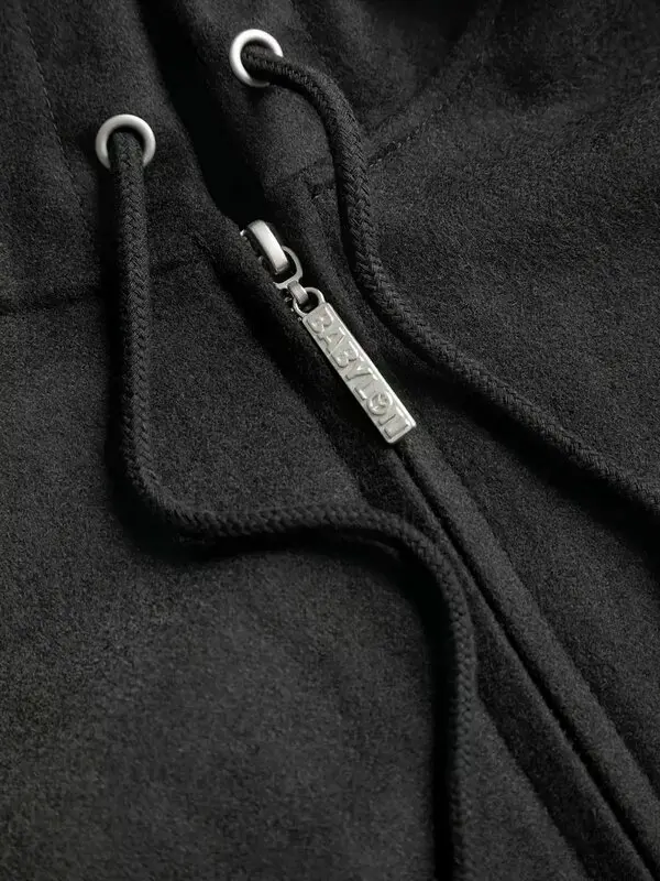 BABYLON Logo-appliqué Hooded Jacket