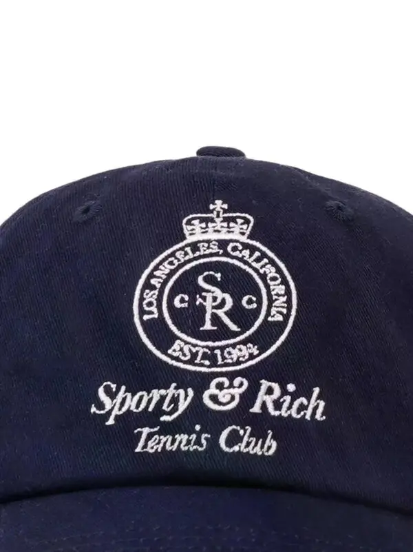 SPORTY & RICH Embroidered Cap