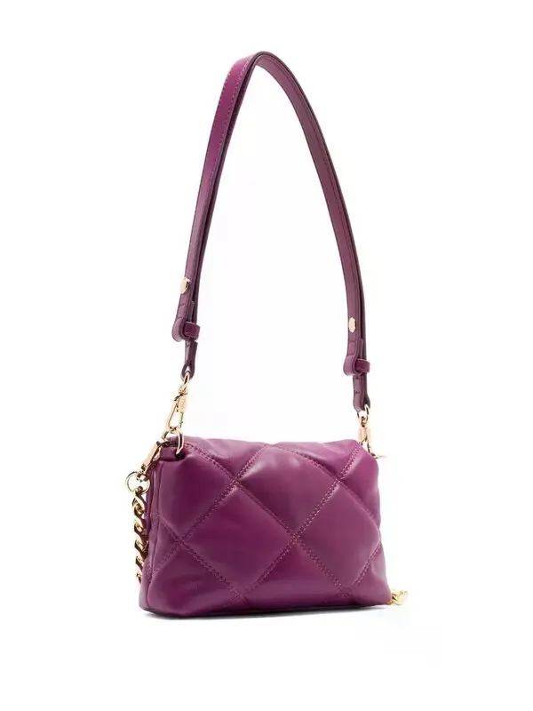 Liu Jo Lapuffy Quilted Monogram Bag