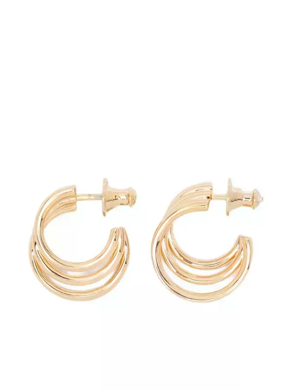 SHAUN LEANE Bound Hoop Earrings - Gold