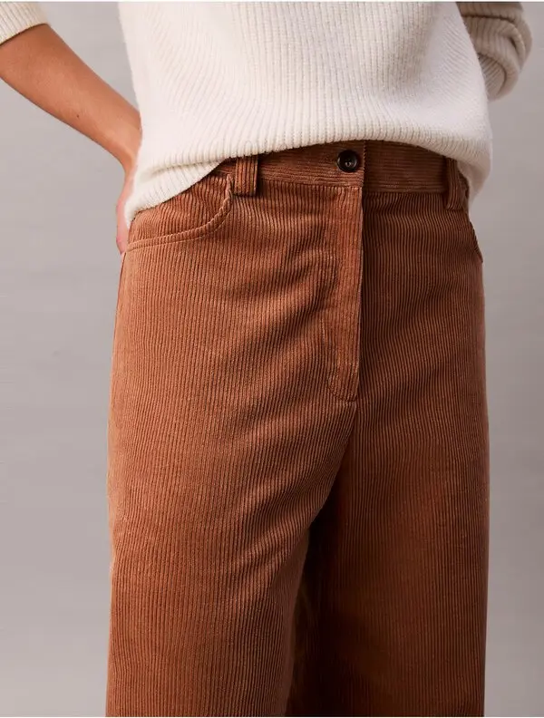 Calvin Klein Corduroy Relaxed Pants - Thrush