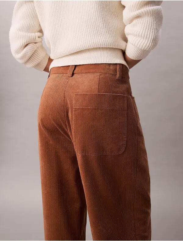 Calvin Klein Corduroy Relaxed Pants - Thrush