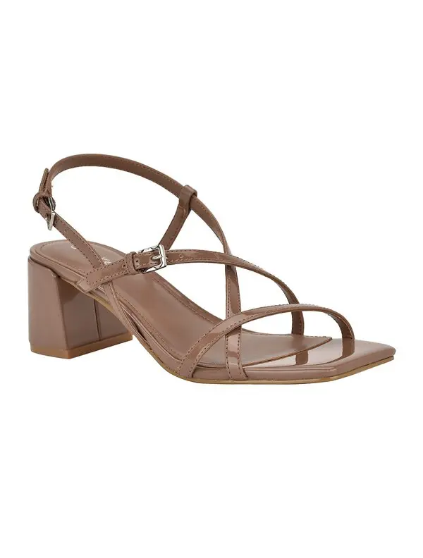 Calvin Klein Square Toe Heeled Sandals