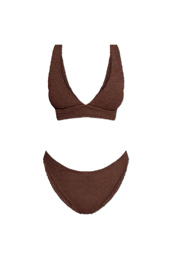 Hunza G Angel Two-piece Swimsuit - Brown