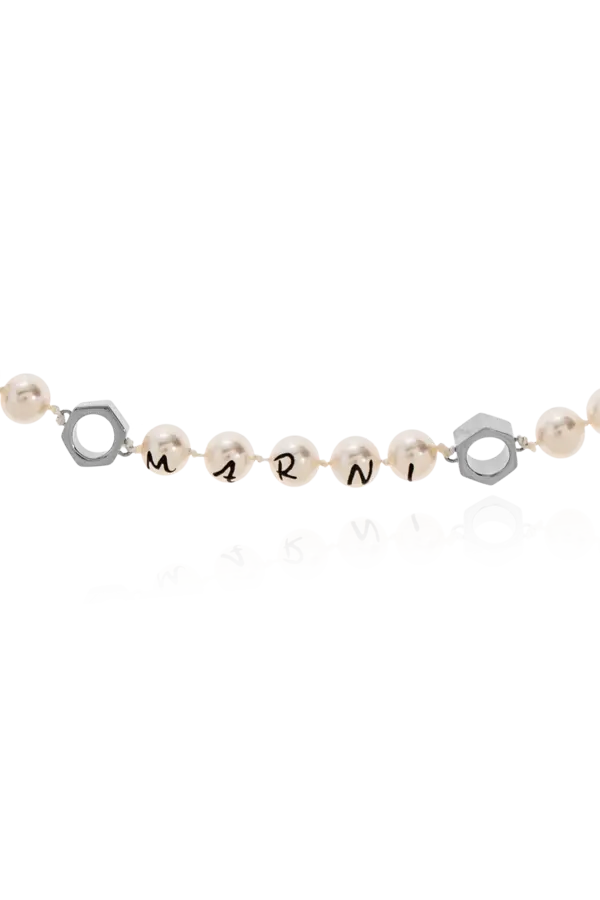 Marni Pearl Necklace - Cream