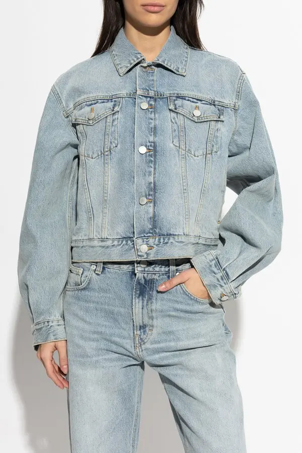 HAIKURE Simon Denim Jacket - Light Blue