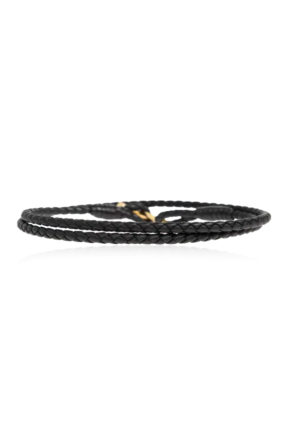 TOM FORD Braided Leather Bracelet