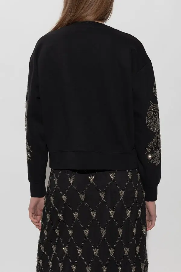 ALLSAINTS Cecile’ Appliquéd Sweatshirt