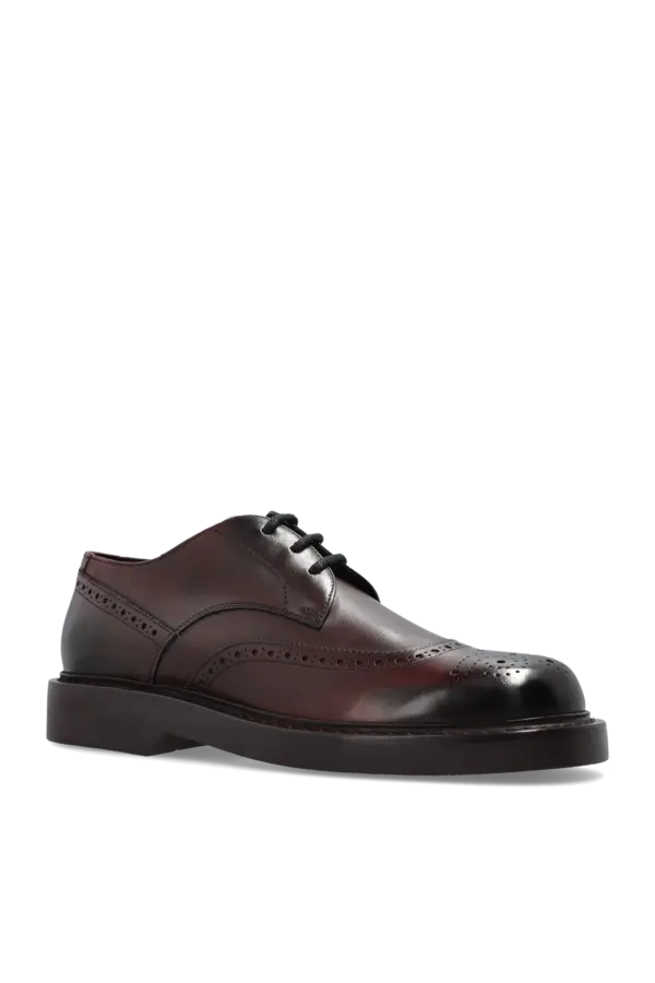 JIMMY CHOO Rowan Brogue Derby Shoes