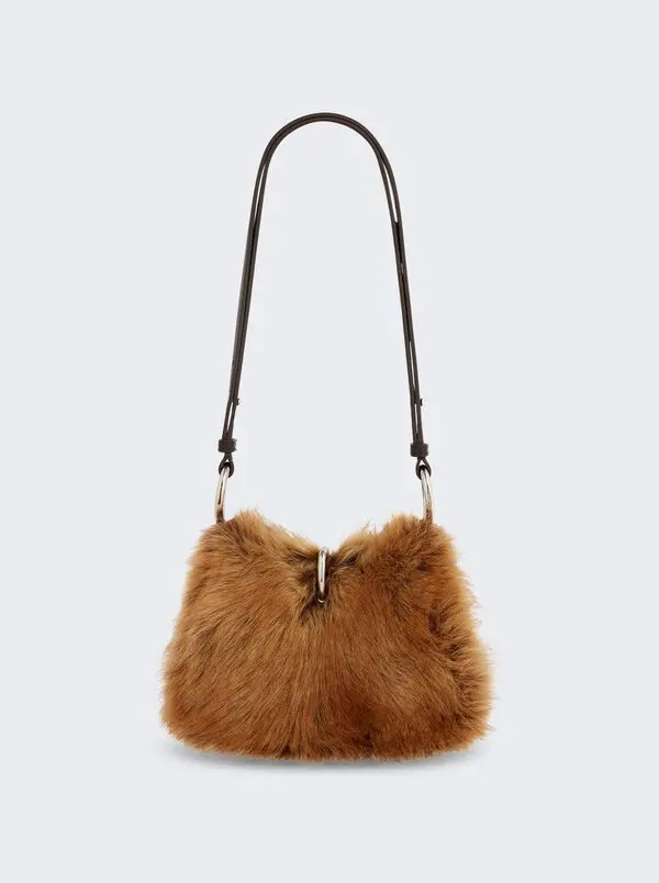 Rabanne Shearling Ring Bag